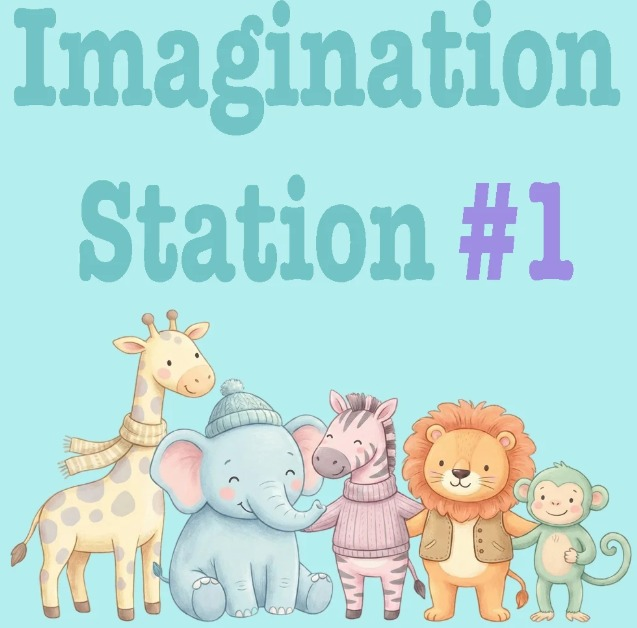 Imagination Station 1 - Coloring, Learning & Fun for Kids - Self Help 4 U