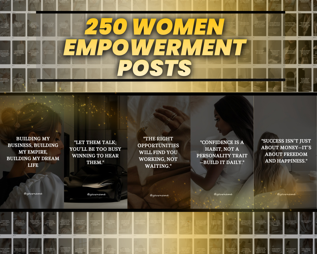 Women Empowerment Posts From Daniele Melandri - Self Help 4 U