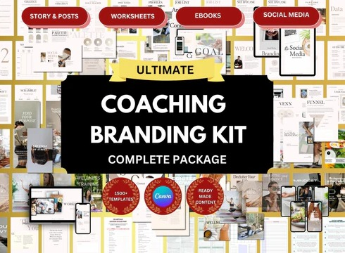 Ultimate Coaching Branding Kit - Self Help 4 U